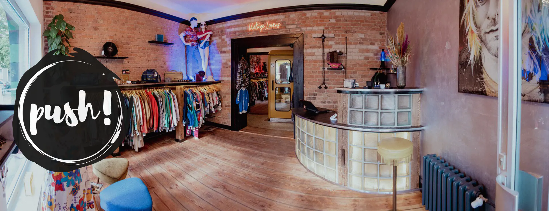 Liebhaber-Stücke statt Wegwerf-Mode - push! store
